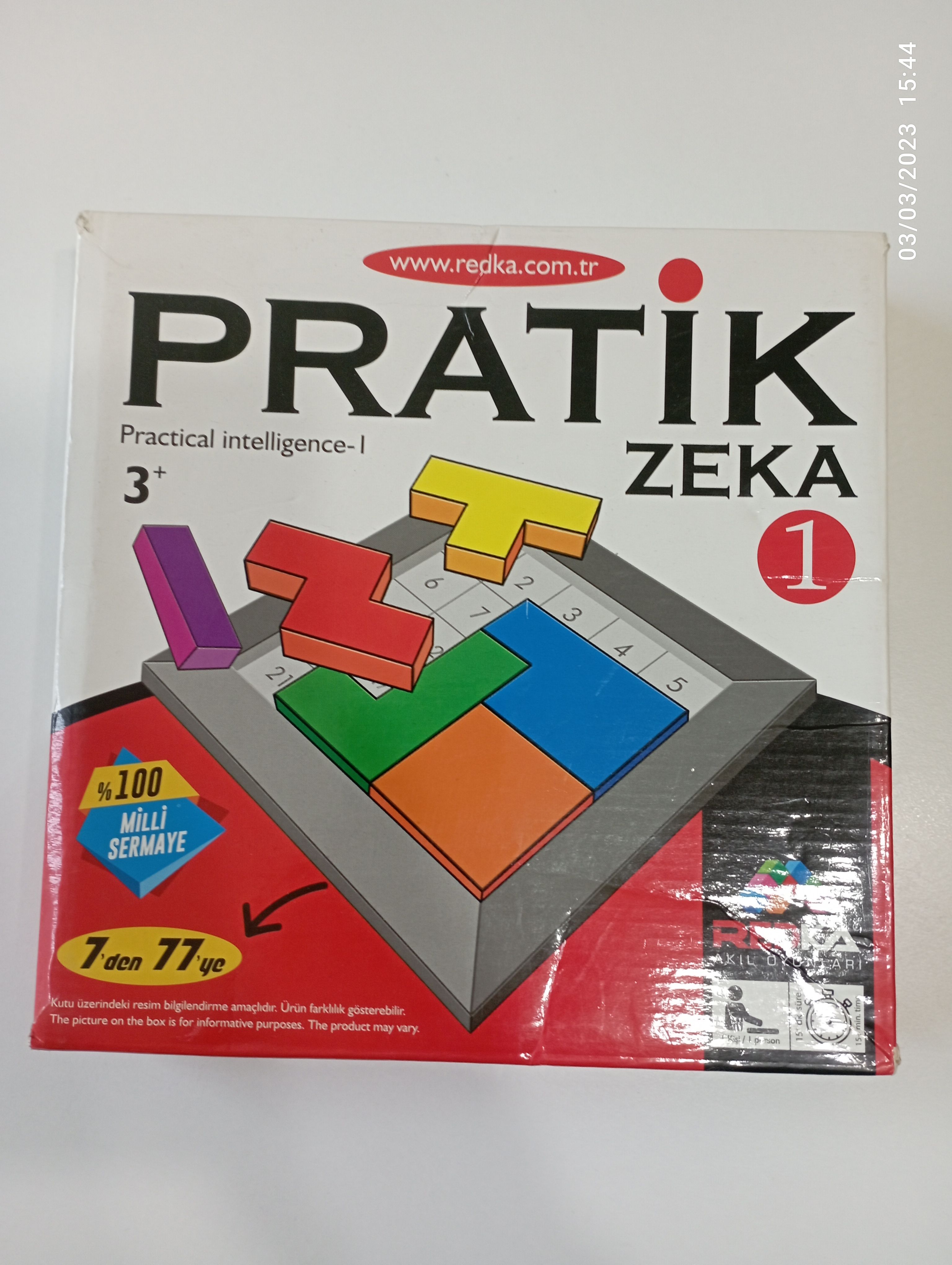 Redka Pratik Zeka Ak脹l Oyunu 1 Paylasogretkazan