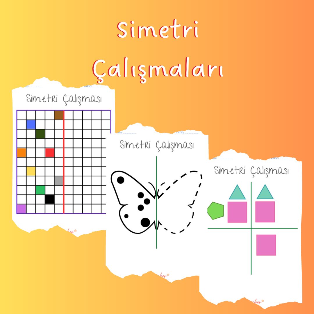 Okul Öncesi Simetri Çalışması - paylasogretkazan.com