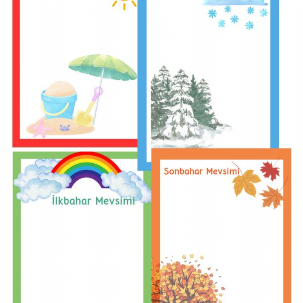 Mevsimler ve Kıyafetler - paylasogretkazan.com