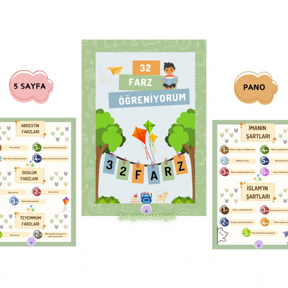 32 Farz Panosu - paylasogretkazan.com