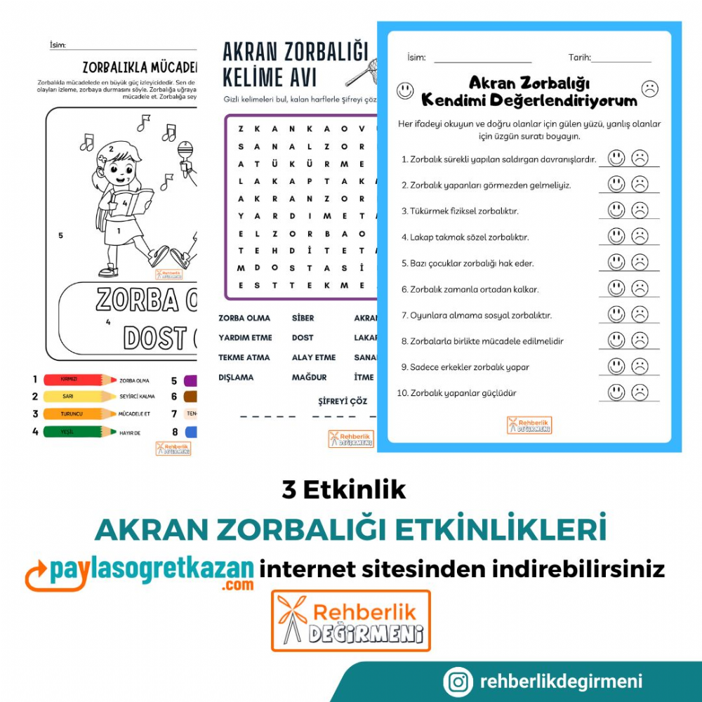 AKRAN ZORBALIĞI 3 ETKİNLİK - paylasogretkazan.com