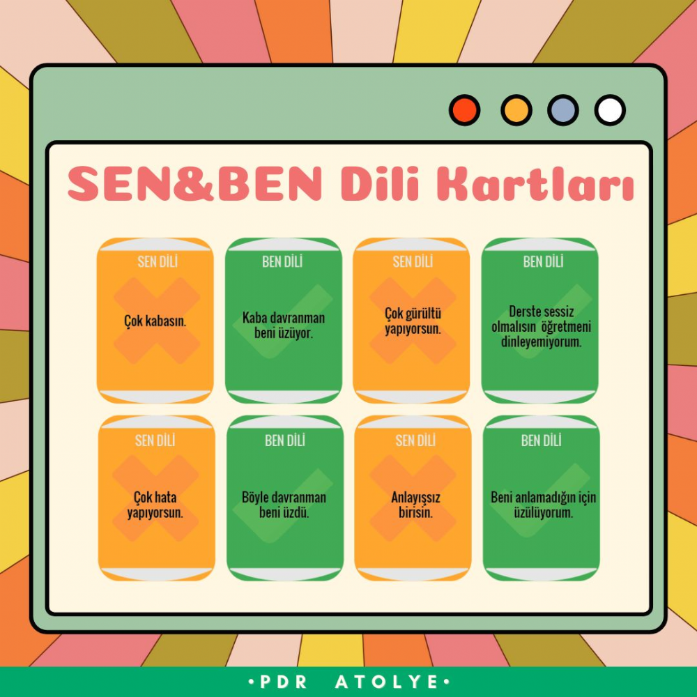 SEN DİLİ&BEN DİLİ KARTLARI - paylasogretkazan.com