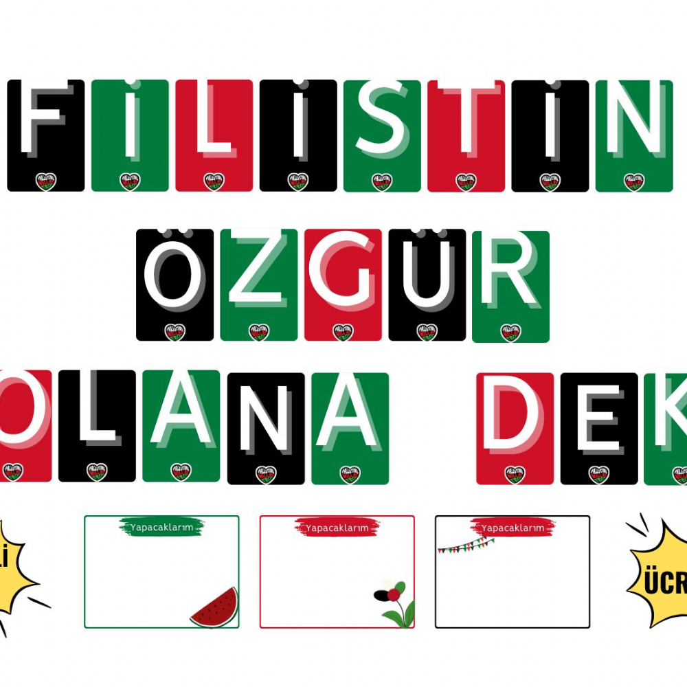 Filistin Etkinlik Panosu - paylasogretkazan.com