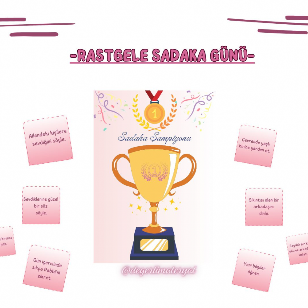 Sadaka Görevleri - paylasogretkazan.com