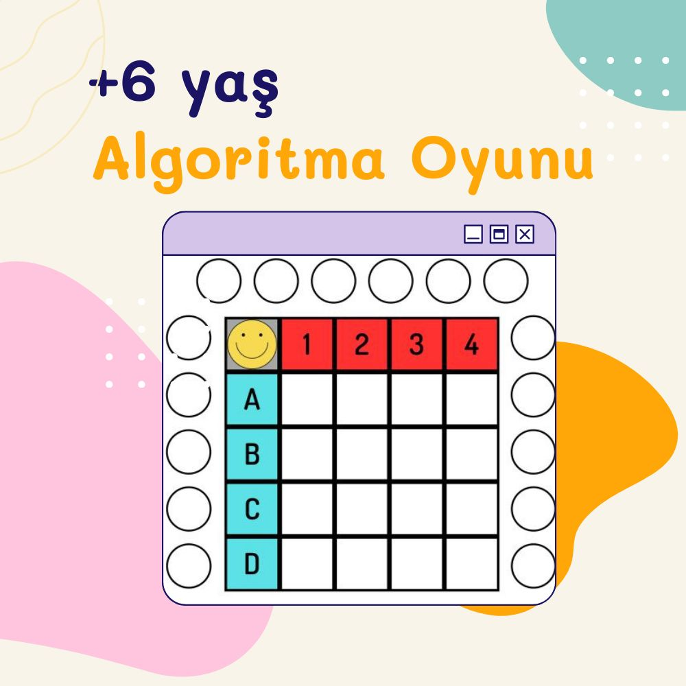 Çocuklar İçin Algoritma Oyunu - paylasogretkazan.com Çocuklar İçin Algoritma Oyunu - paylasogretkazan.com