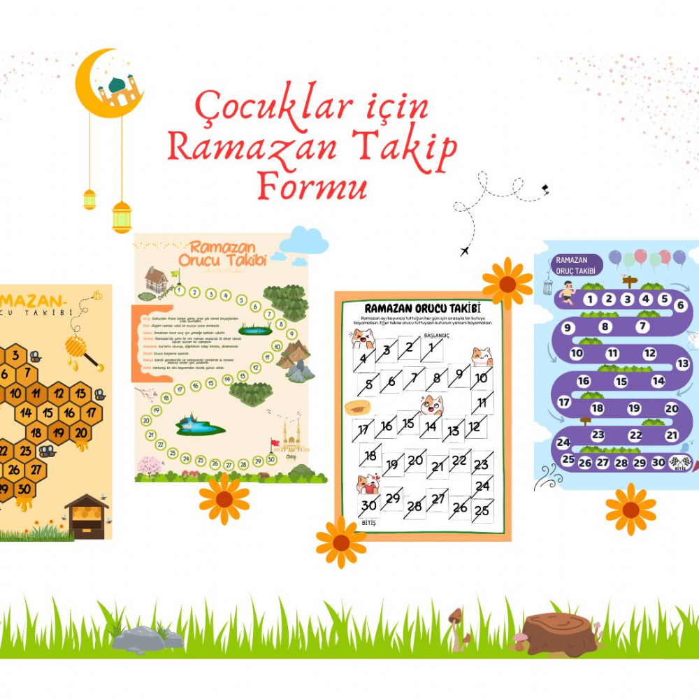 Çocuklar için Oruç Takip Formu - paylasogretkazan.com Çocuklar için Oruç Takip Formu - paylasogretkazan.com